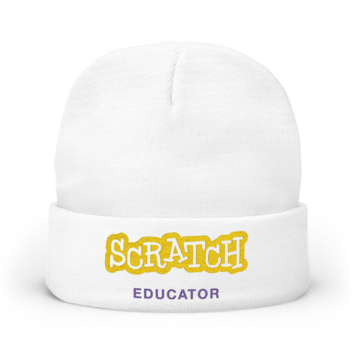Scratch Educator Knit Beanie (Embroidery)