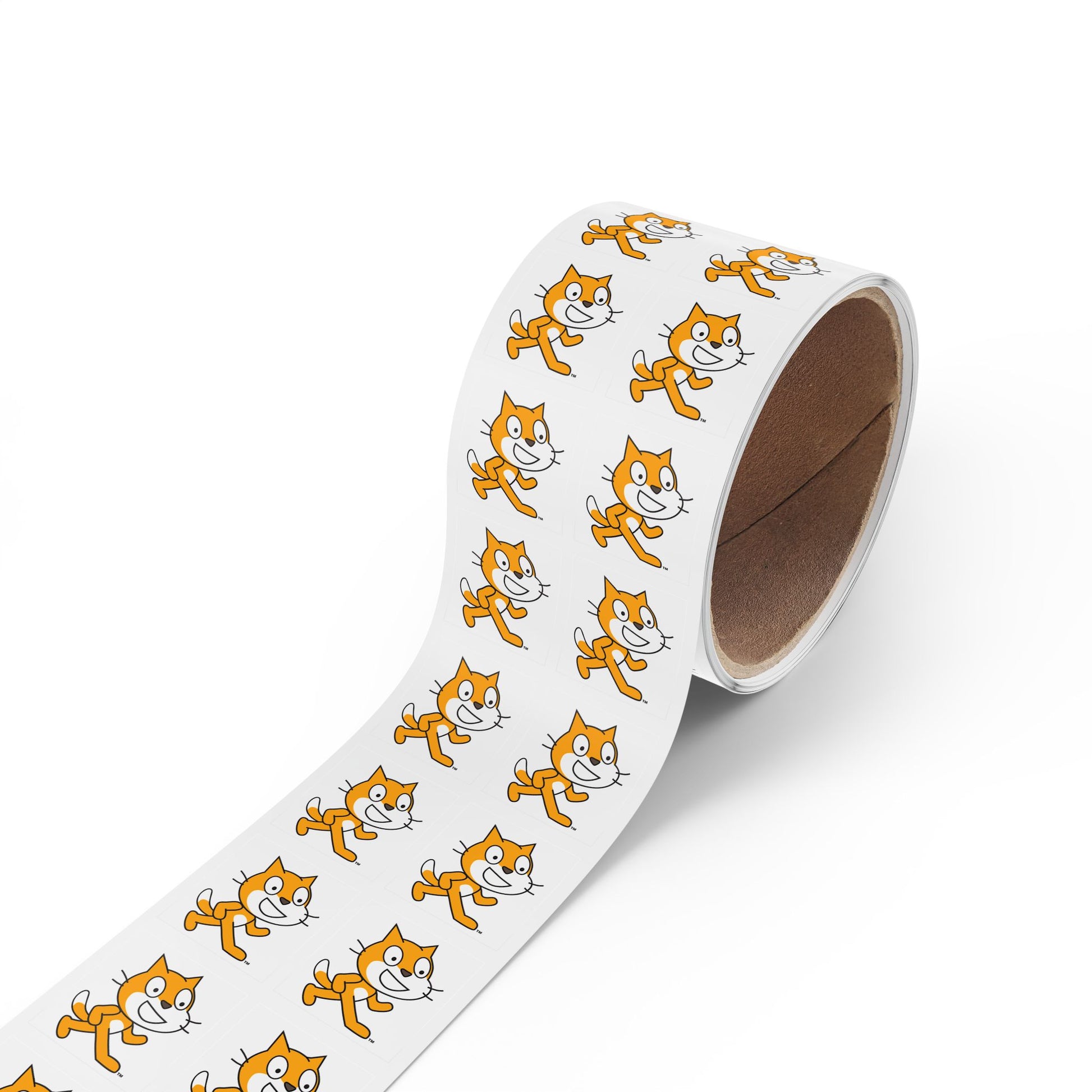 Scratch Cat Square Sticker Roll – Scratch Foundation