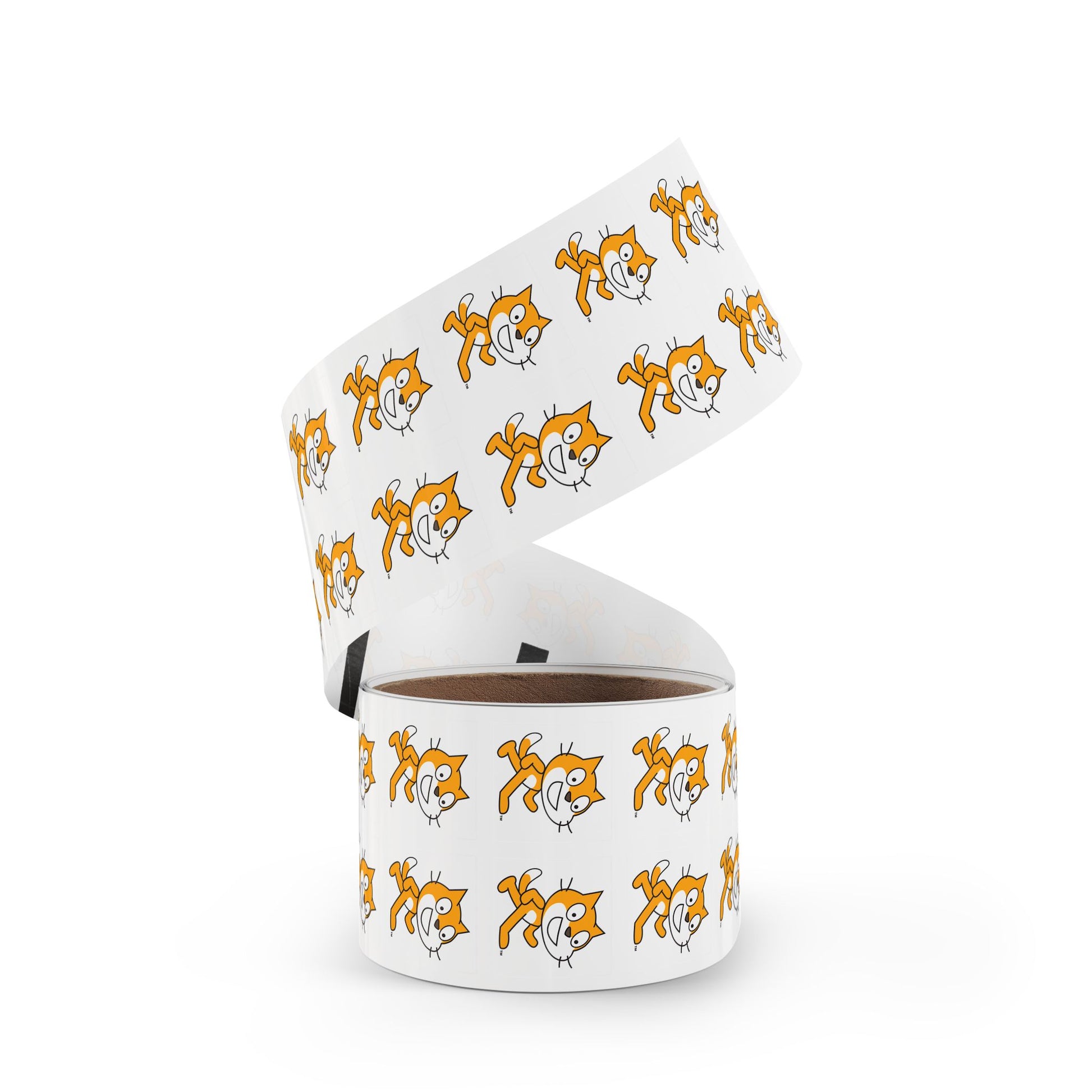 Scratch Cat Square Sticker Roll – Scratch Foundation