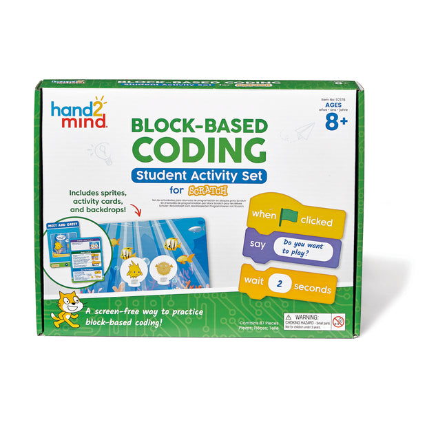 Block Based Coding Student Activity Set – Scratch Foundation
