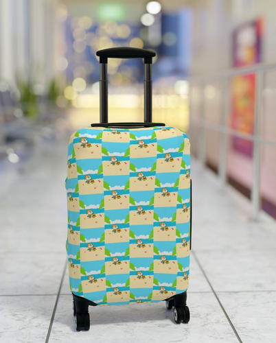 Scratch Inspired Luggage Cover